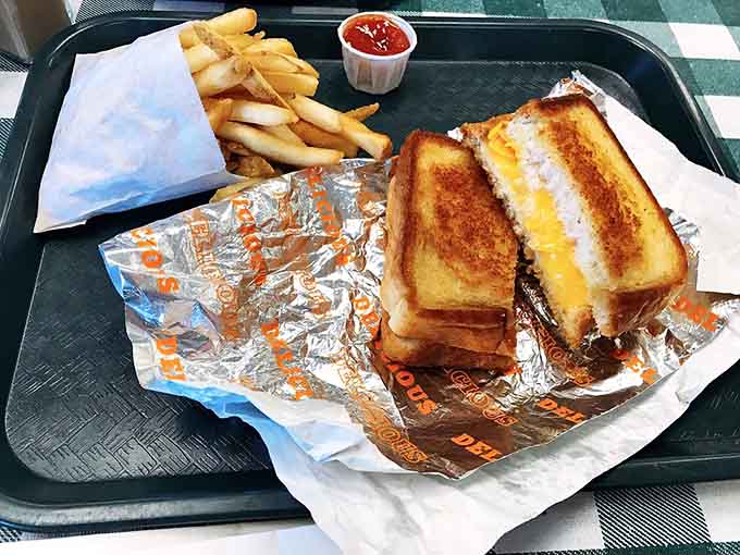 Sometimes you need a grilled cheese and fries to remind you that simple pleasures are often the best ones.