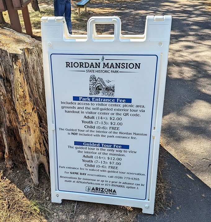 The entrance fees &ndash; a small price to pay for time travel. Where else can you get transported to 1904 for less than a fancy coffee?