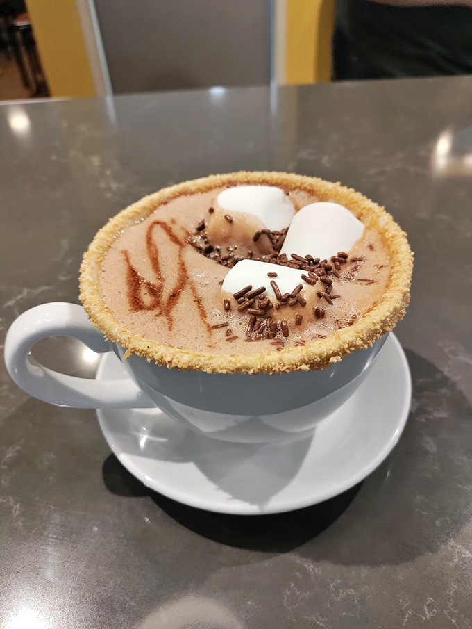 This isn't just hot cocoa. It's a warm hug in a mug that will make you forget about adulting for a while.