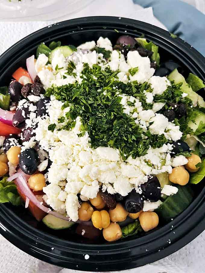 7. mediterranean salad