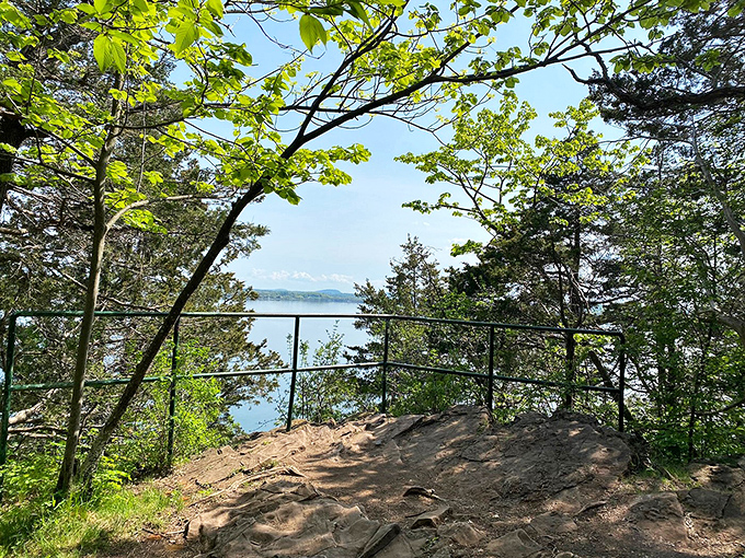 This stunning overlook rewards hikers with panoramic views that make every uphill step worthwhile. Worth the climb!