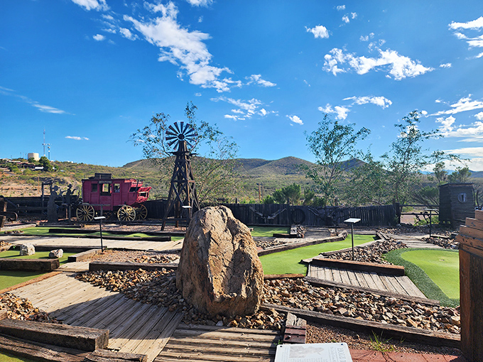 Who knew the Old West had mini-golf? This frontier-themed course lets you putt your way through Tombstone's legendary past.