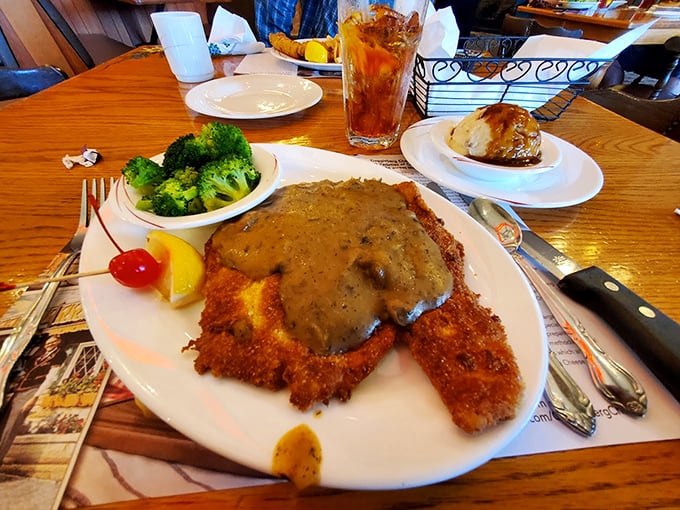 Schnitzel so good, you'll want to yodel! Crispy, golden, and bigger than your plate - this is comfort food with a Swiss twist. 