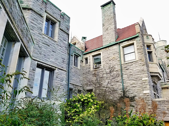 From royal residence to pencil palace. This stunning castle now houses school district offices, giving "homework" a whole new meaning.