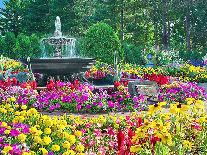 Nature's own masterpiece on display. Who needs a museum when you've got this outdoor gallery?