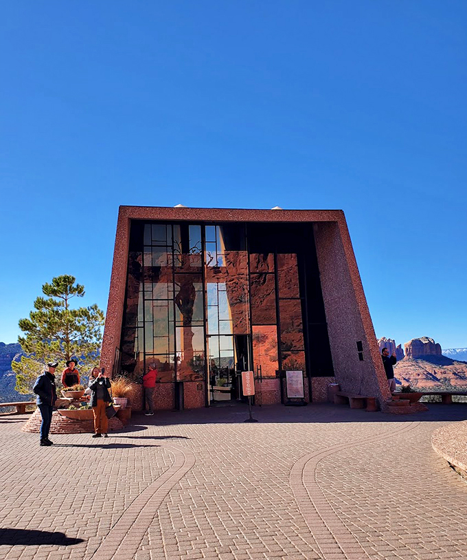 Welcome to the chapel that Instagram built! Just kidding, but seriously, prepare for your social media to be flooded with awe-struck visitors.