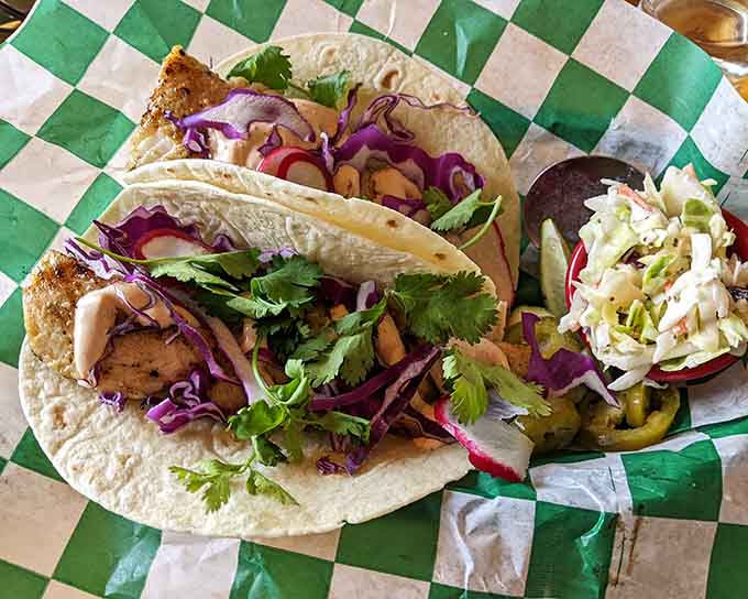 These fish tacos bring Lake Superior's bounty to a handheld format, because sometimes you want your fresh catch in tortilla form.
