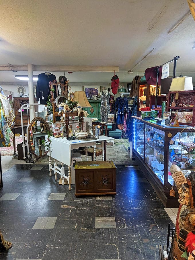 From vintage signs to quirky collectibles, this eclectic mix proves that one person's attic cleanout is another person's decorating goldmine.