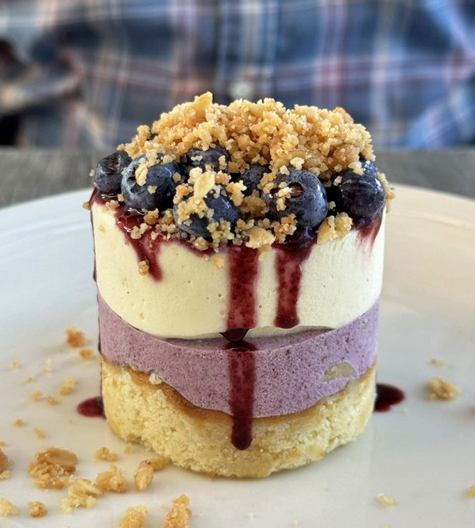 This blueberry cheesecake doesn't just use Maine's famous fruit &ndash; it celebrates it in layers of creamy, sweet-tart perfection.