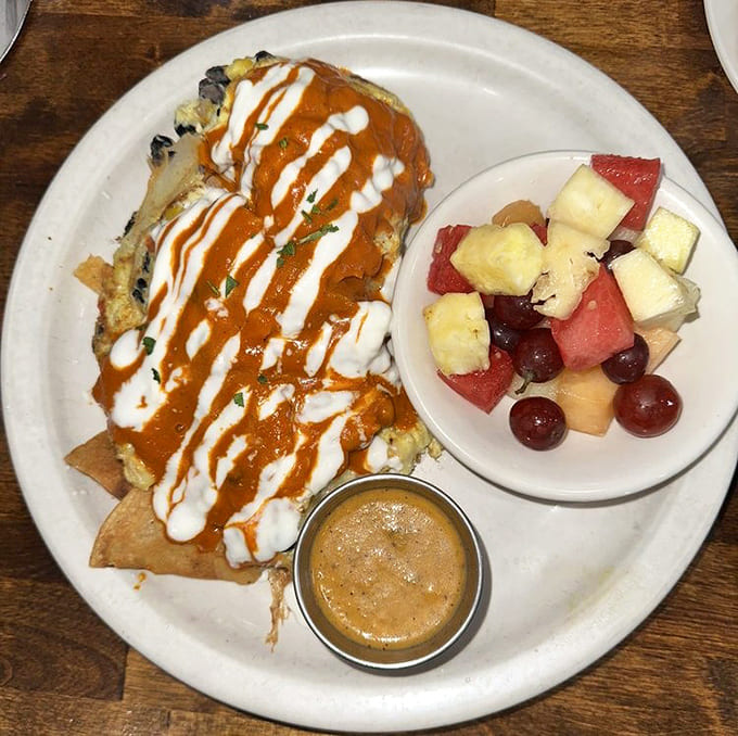 This Southwest omelet brings the heat and the heartiness, proving savory breakfast deserves equal billing with sweet.