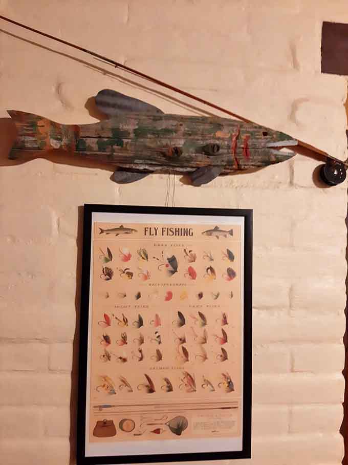 A hand-carved wooden trout that captures the spirit of North Shore fishing without requiring a single worm or early morning wake-up call.