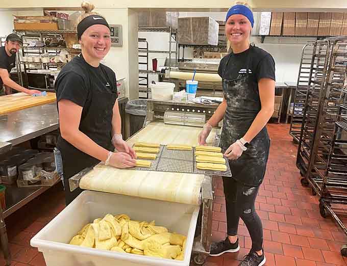 Behind every great donut is a team of bakers who actually care about their craft, rolling out magic daily.