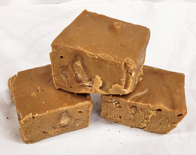 Coffee toffee fudge combines two of life's greatest pleasures into squares so perfect they deserve their own display case at the Louvre.