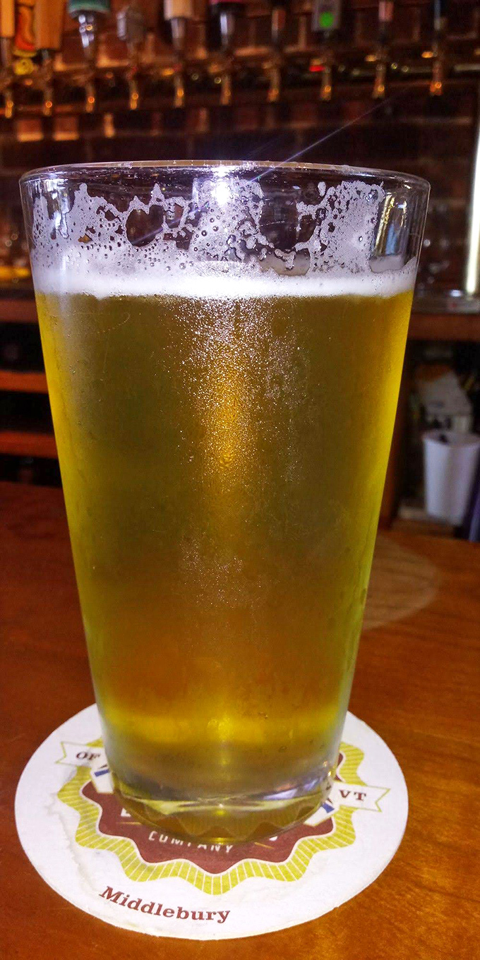 That perfect moment when condensation forms on your glass of local craft beer, promising refreshment that pairs perfectly with everything.