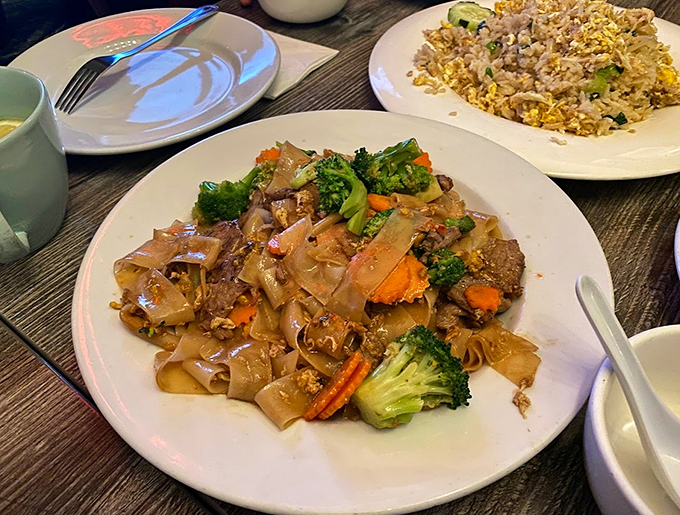 Behold, the Pad Thai that launched a thousand cravings. It's so good, you might forget how to use a fork.