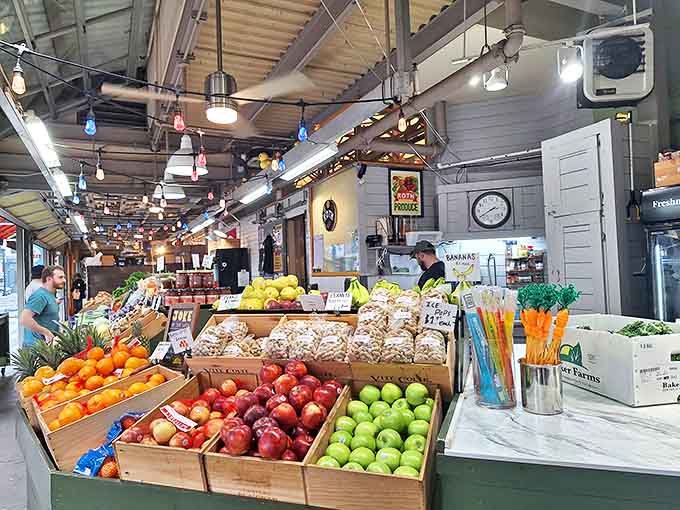 Produce so fresh and colorful it makes grocery store fruit look like it's suffering from seasonal affective disorder.
