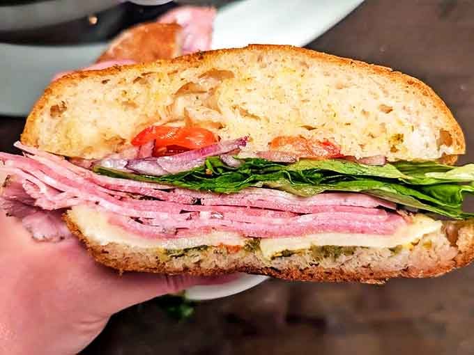 Half-Italian, fully delicious &ndash; this sub combines Italian meats, provolone, and veggies in proportions that would make any nonna nod in approval.