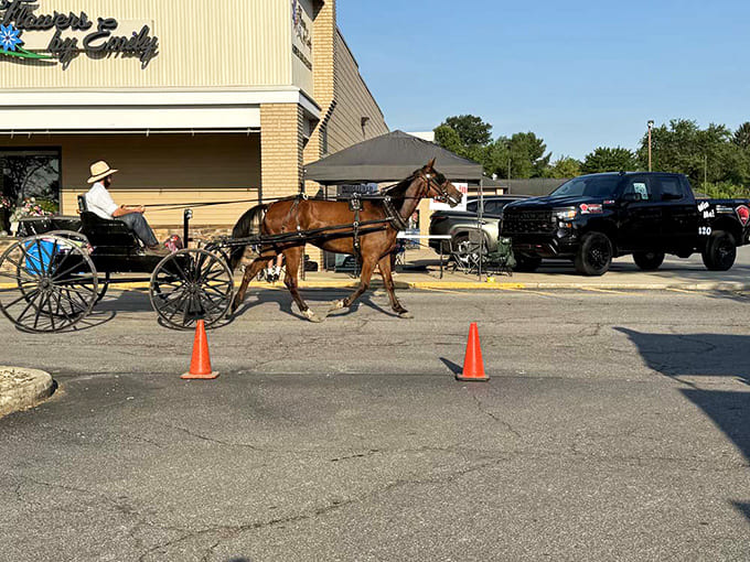 Local businesses thrive in Harrington Square, where shoppers can find everything from handcrafted furniture to homemade treats in one convenient stop.
