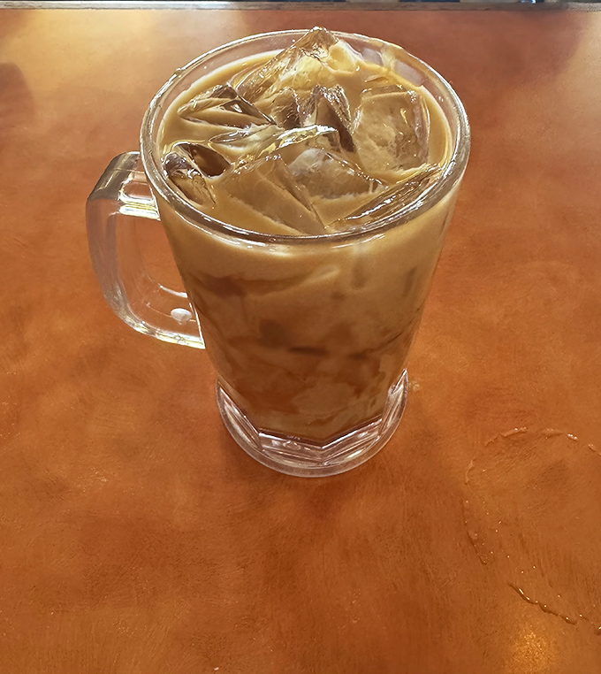 Their iced coffee isn't just a beverage &ndash; it's a refreshing lifeline on hot Phoenix mornings, served in generous portions that promise proper caffeination.