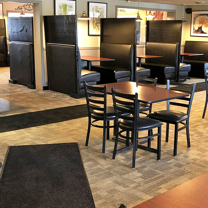 Cozy vibes and comfort food galore. Todd's interior is like a warm hug for your soul, with a side of endless coffee.
