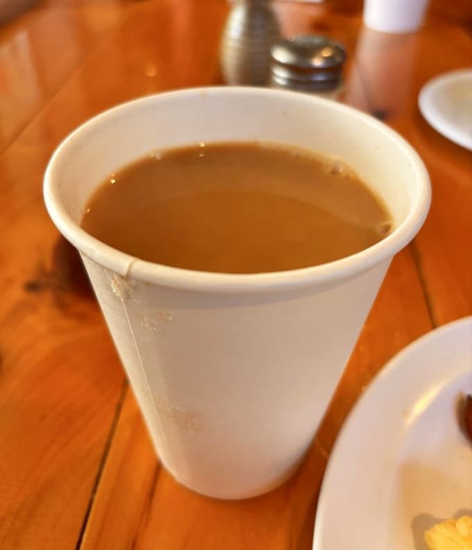 That cup of coffee is the perfect companion to whatever pastry you're about to devour, no judgment here.