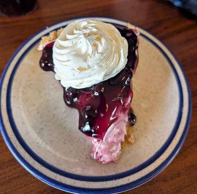 When pie has this much meringue, you know someone in the kitchen takes their desserts seriously, possibly more seriously than most people take their careers.