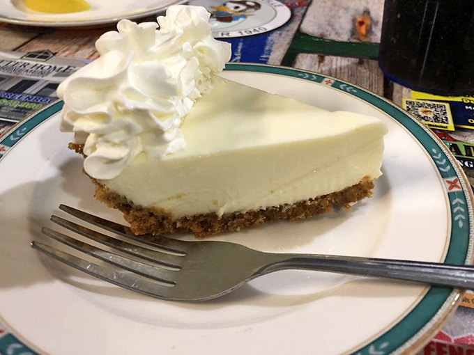 The grand finale &ndash; a slice of authentic Florida sunshine with the perfect sweet-tart balance and buttery crust.