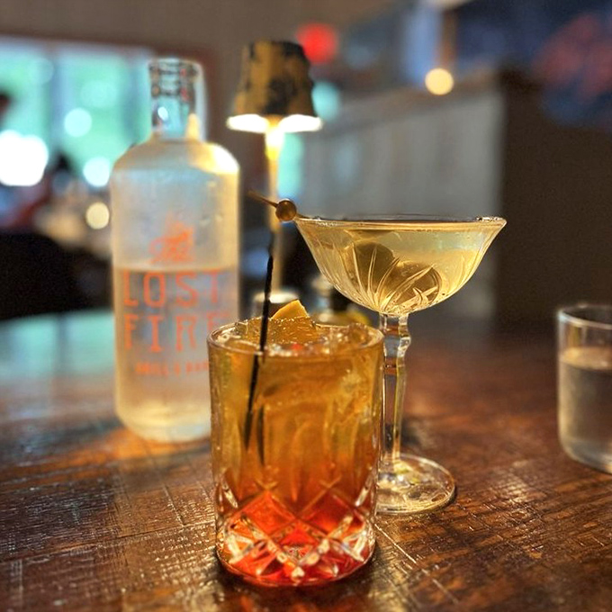 The Maple Old Fashioned offers a sweet New England twist on a classic cocktail &ndash; the perfect companion to smoky, wood-fired flavors.