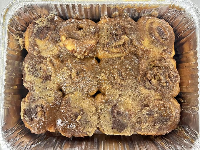 Mini caramel rolls that prove good things come in small, sticky, impossibly sweet packages.