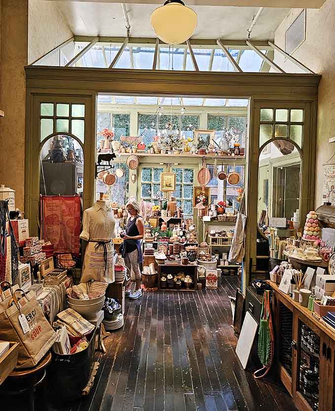 The kind of aisle where you enter looking for one thing and emerge thirty minutes later with seventeen items you didn't know existed.