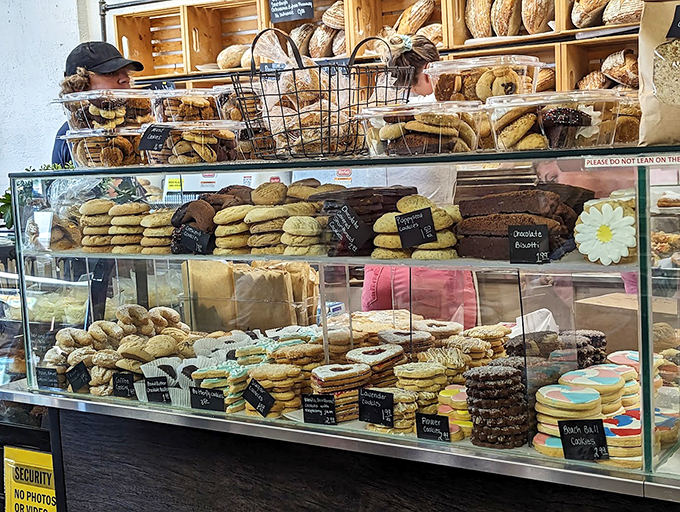 Behold, the pastry counter of dreams! Cookies, biscotti, and more&mdash;all calling your name.