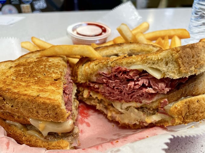 The Reuben at Handy's proves that perfection isn't about innovation&mdash;it's about getting every classic element exactly right, every single time.