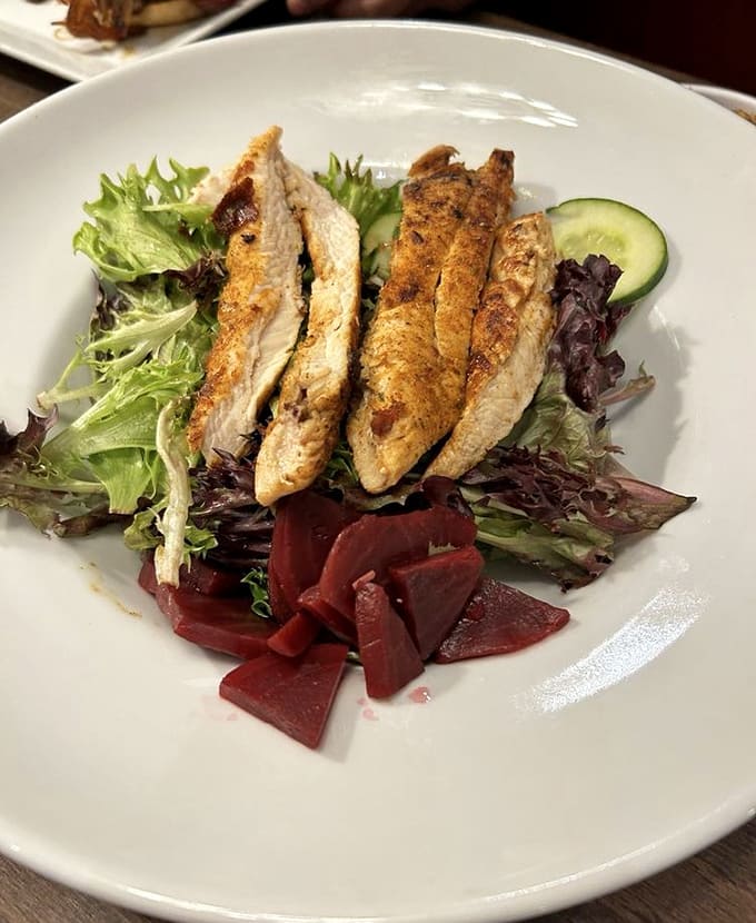 This isn't your average salad, it's got beets, walnuts, and enough personality to hold its own in a 1950s diner.