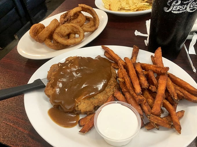 Meet the sophisticated cousin of the hamburger. This Salisbury steak is dressed to impress and ready to dance on your taste buds.