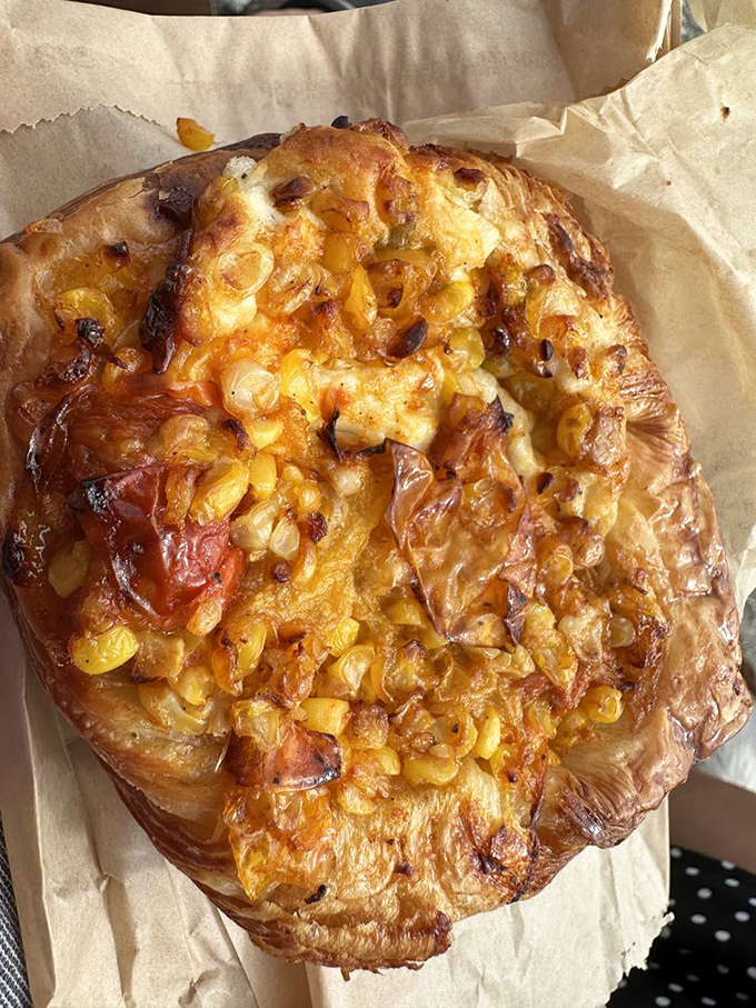 This savory danish isn't messing around &ndash; it's what happens when breakfast pastry decides to dress for dinner.