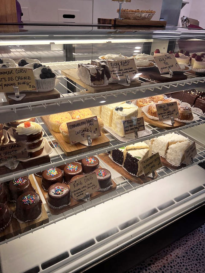 The dessert case at Scratch is basically a choose-your-own-adventure book where every choice leads to happiness and possibly needing looser pants.
