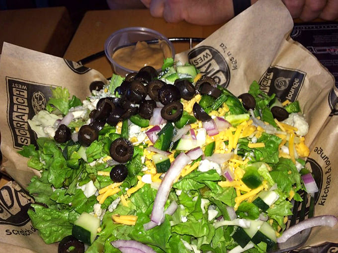 Even the salads get the royal treatment here, loaded with fresh ingredients that make eating your vegetables feel less like a chore.