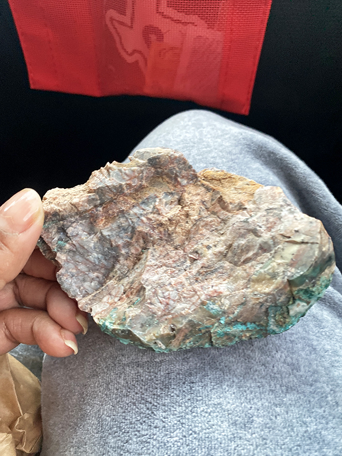 This isn't modern art &ndash; it's Earth's chemistry experiment that's been running for millions of years with spectacular results.