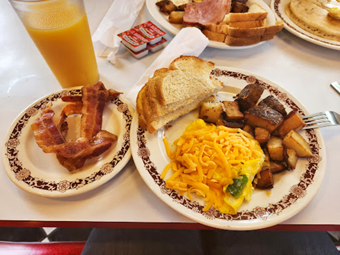 Sizzle, sizzle! This skillet breakfast is hot, hearty, and guaranteed to fuel your adventures (or your nap) for the day ahead.