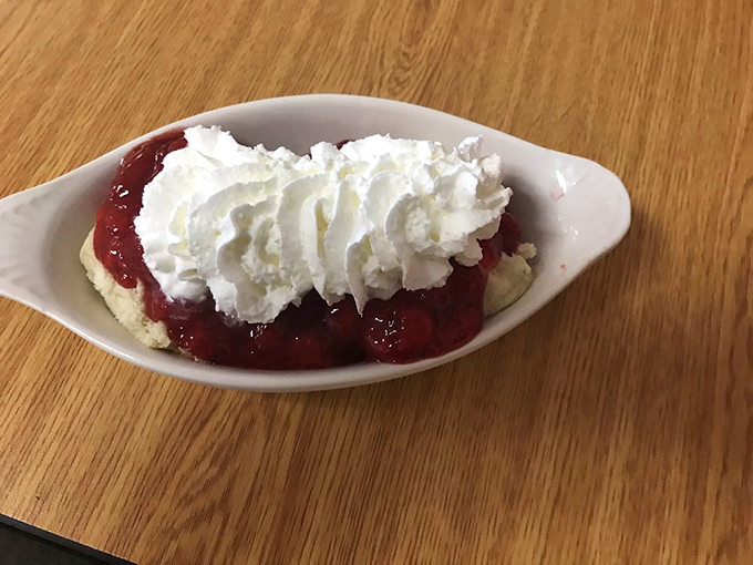 Strawberry shortcake that strikes the perfect balance &ndash; sweet enough to satisfy, light enough to enjoy after a hearty meal.