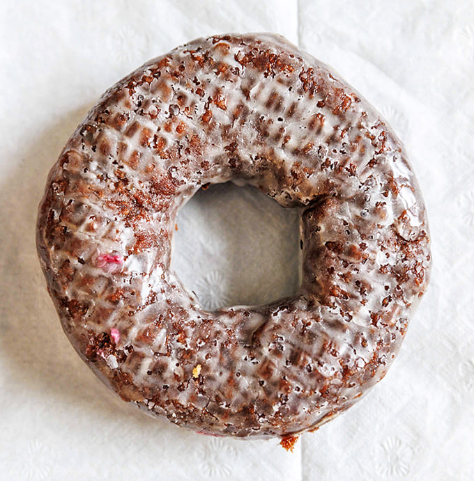 Chocolate glaze, blueberries, and sea salt create a flavor trinity that deserves its own fan club.