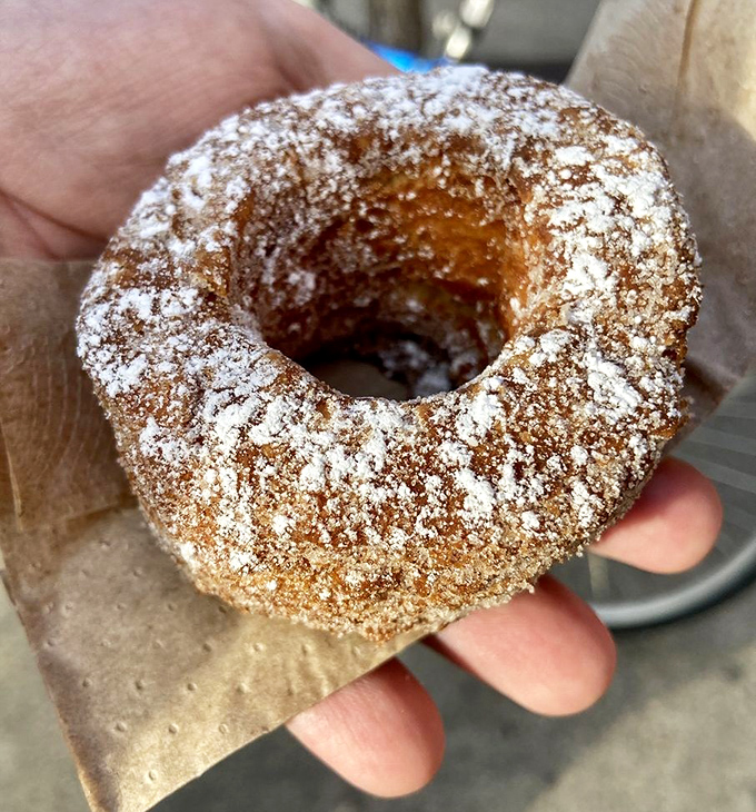 The "bonut" &ndash; what happens when a biscuit and donut love each other very much &ndash; fried to golden perfection and dusted with just the right amount of sweetness.