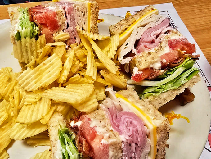 Club Sandwich: Stacked higher than some small apartment buildings, this sandwich requires both strategy and commitment &ndash; qualities any good meal should demand.