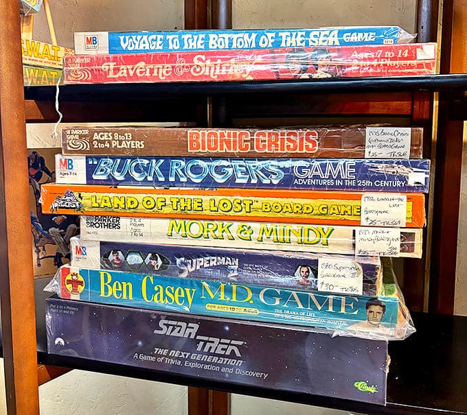 Board games that entertained families long before Netflix existed. "Buck Rogers" and "Star Trek" &ndash; when adventure came in cardboard boxes rather than digital downloads.