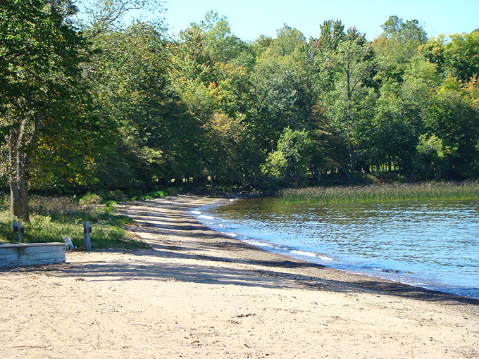 Fishing rods outnumber surfboards here. It's the beach equivalent of "dress for the job you want"!