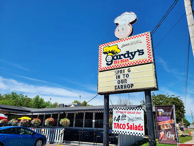 Summer in a burger! This seasonal drive-in has been flipping patties and memories since 1960, proving some things never go out of style.