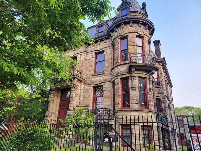 Ghostbusters, your services are needed in Cleveland! Franklin Castle is Ohio's very own haunted house, complete with secret passages and spooky legends. It's like Halloween all year round, minus the candy corn. Just don't blame me if you hear things go bump in the night! 