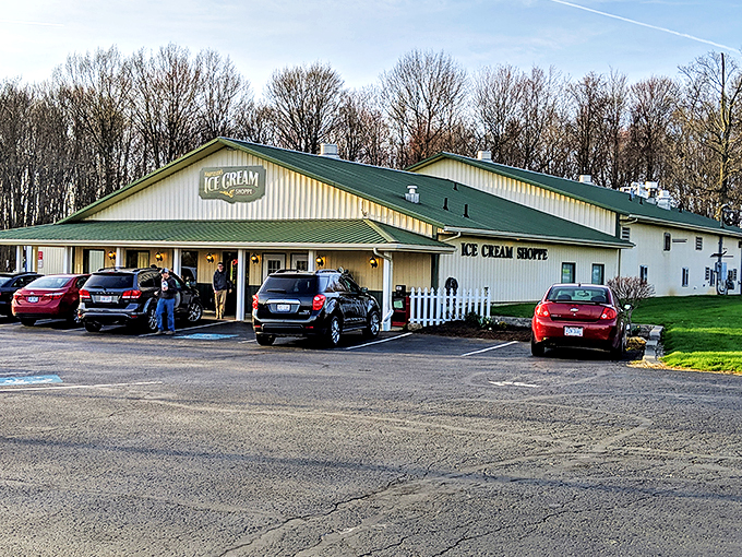 Amish country meets ice cream paradise! Hartzler's in Wooster is where farm-fresh gets fabulous. This charming spot is so wholesome, your diet might feel guilty just looking at it. But trust me, one bite of their creamy creations and you'll be mooo-ved to forgive yourself. See what I did there?