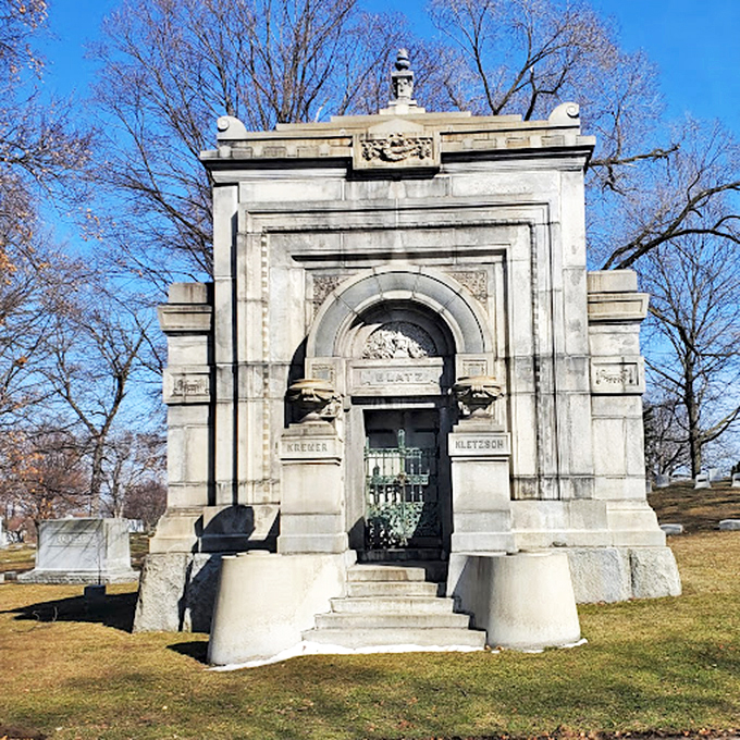 History buffs and ghost hunters unite! This Victorian cemetery is where Milwaukee's past comes alive... sort of.
