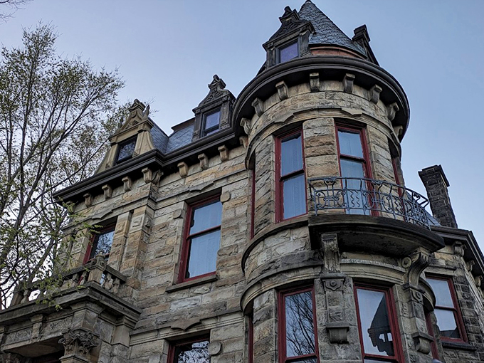 Who needs a boring old house when you can have a castle with a side of mystery? Franklin Castle in Cleveland is the stuff of ghost stories and urban legends. With its imposing stone facade and turrets, it's like the Addams Family mansion's Midwestern cousin. Creepy and kooky, indeed!